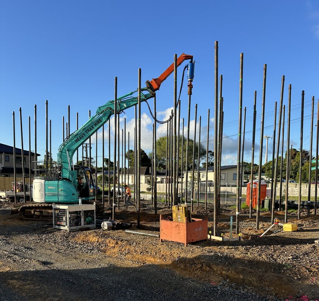 Bridging Services with Screw Piles - Blade Pile New Zealand