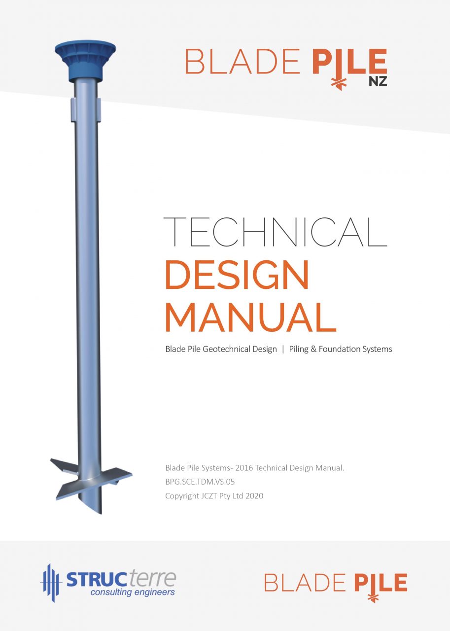 Technical Screw Piling - Blade Pile New Zealand