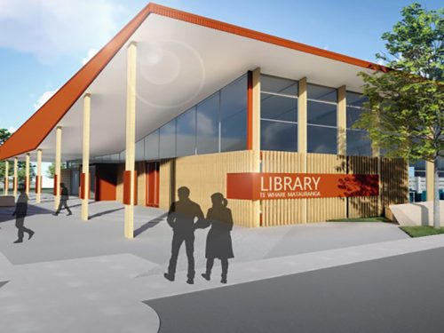 Motueka Library – Earthquake Strengthening - Blade Pile New Zealand