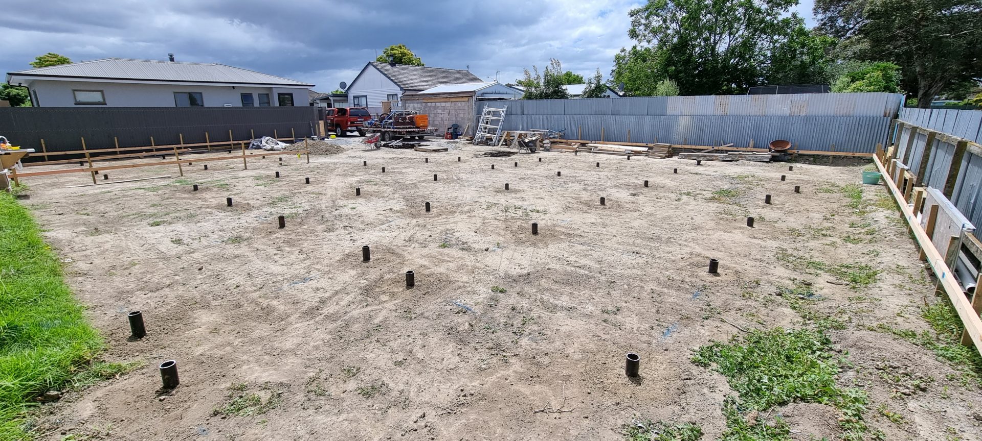 Napier Residential Build - Uncontrolled Fill Screw Piling - Blade Pile ...